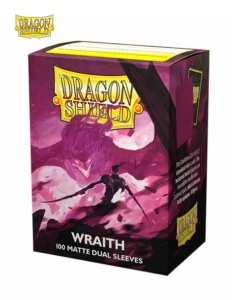 WRAITH MATTE DUAL (100) - DRAGON SHIELD - MORADO FUERTE | Arte9