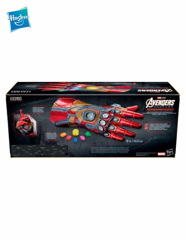 IRON MAN'S GAUNTLET - GUANTELETE ELECTRÓNICO - MARVEL LEGENDS | Arte9
