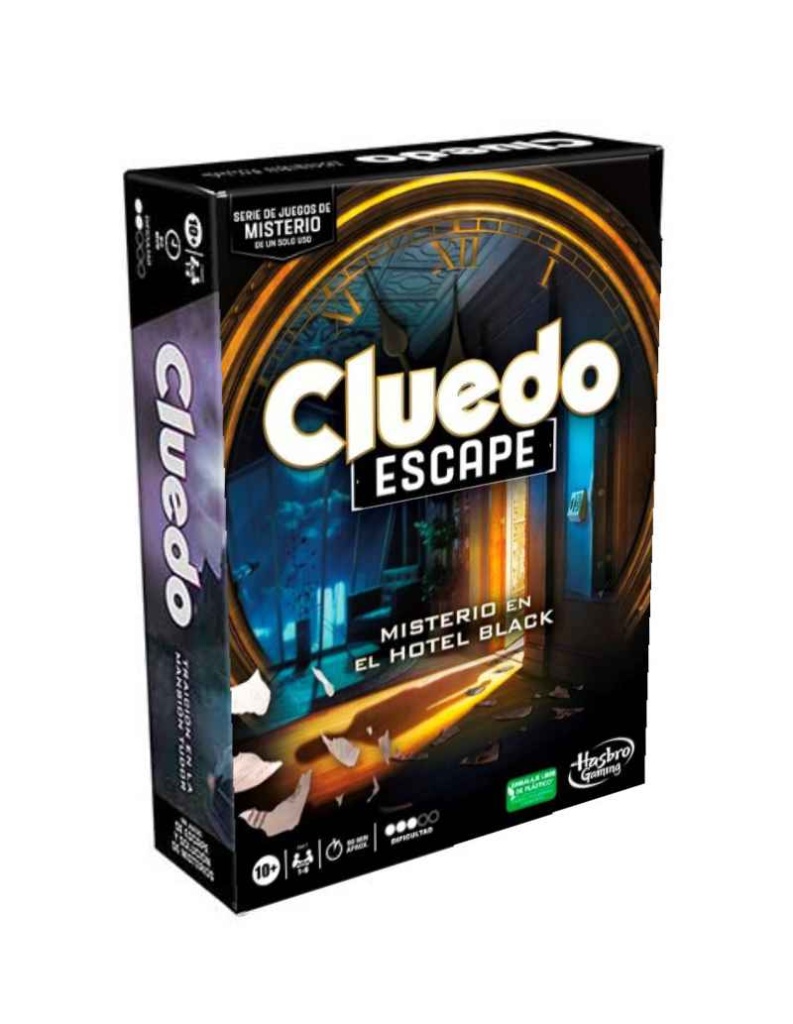 MISTERIO EN EL HOTEL BLACK - CLUEDO ESCAPE | Arte9