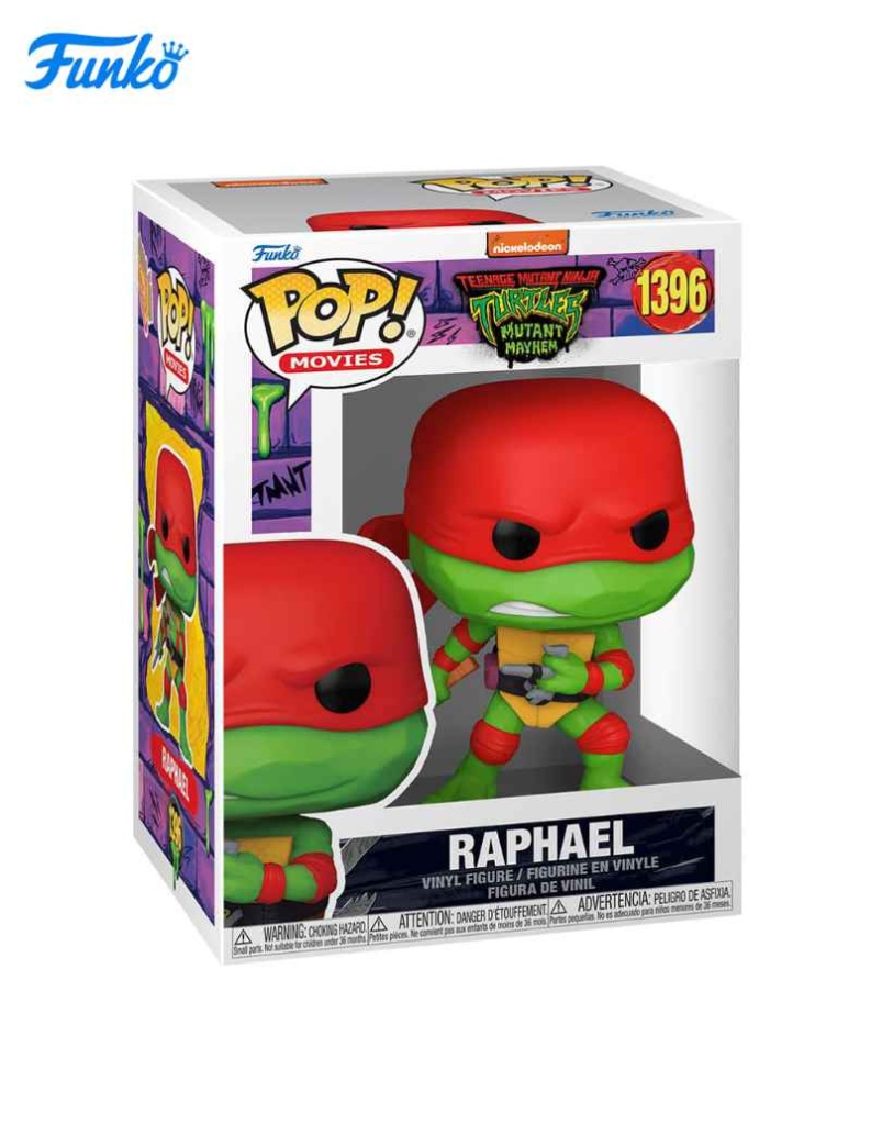 RAPHAEL - MUTANT MAYHEM - TORTUGAS NINJA - FUNKO POP! | Arte9