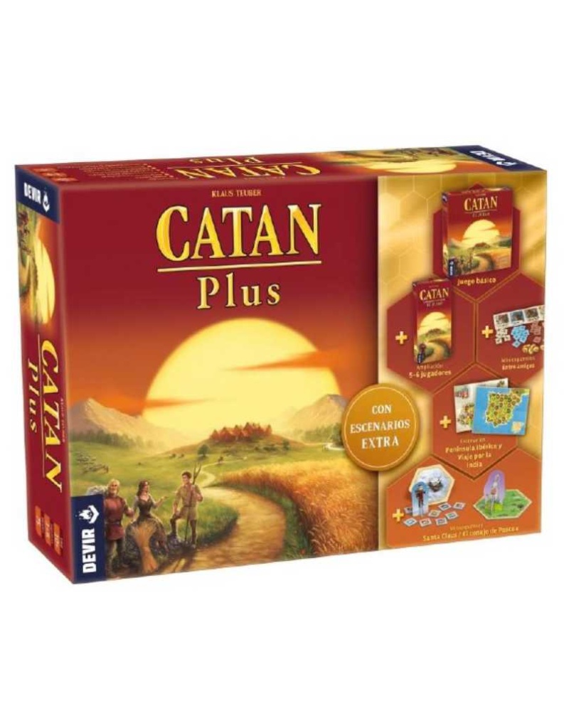 CATAN PLUS - 2023 EDICIÓN | Arte9