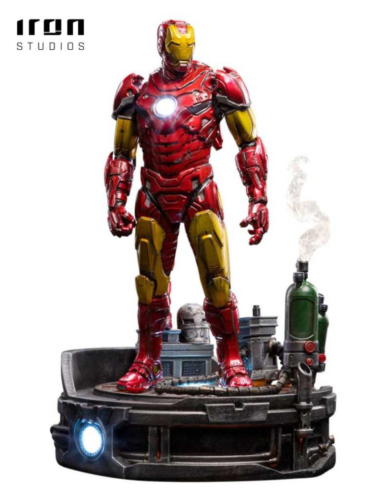 IRON MAN UNLEASHED - ESTATUA DELUXE - MARVEL | Arte9