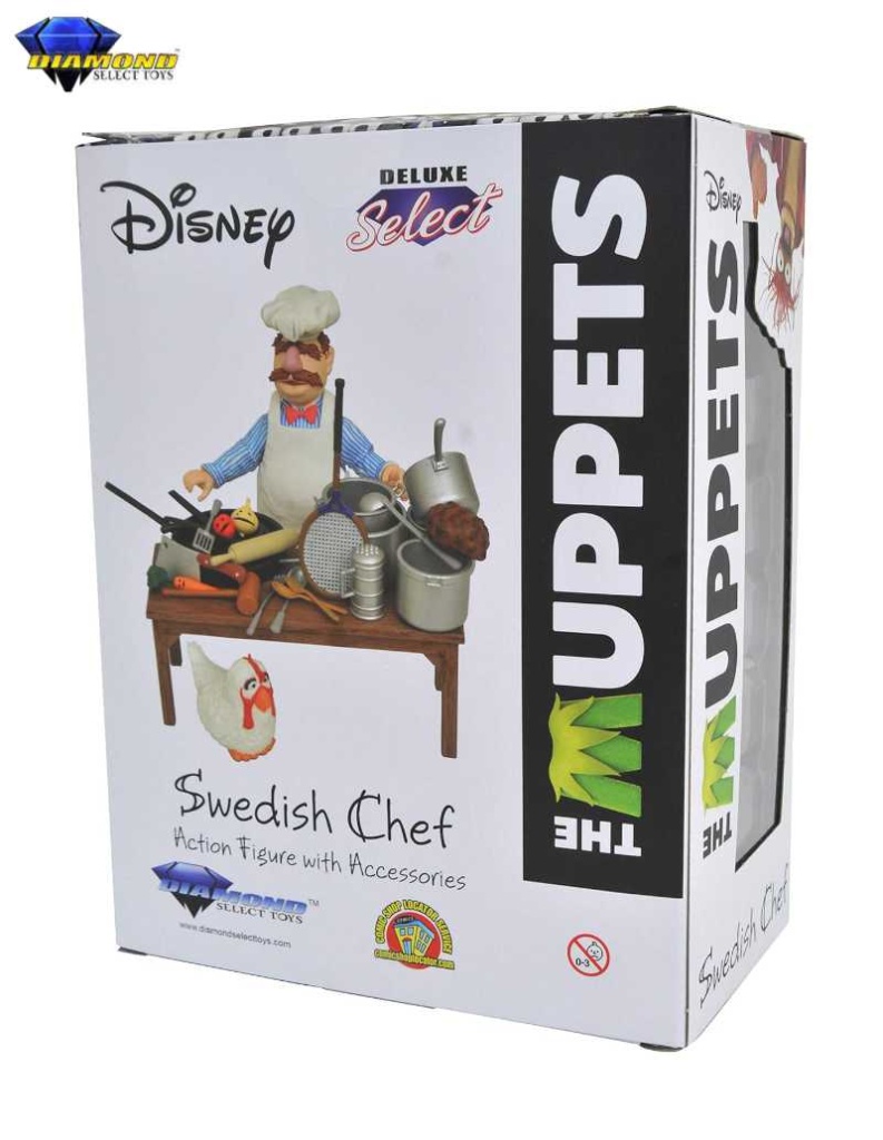 SWEDISH CHEF DELUXE - ACTION FIGURE - THE MUPPET SHOW | Arte9