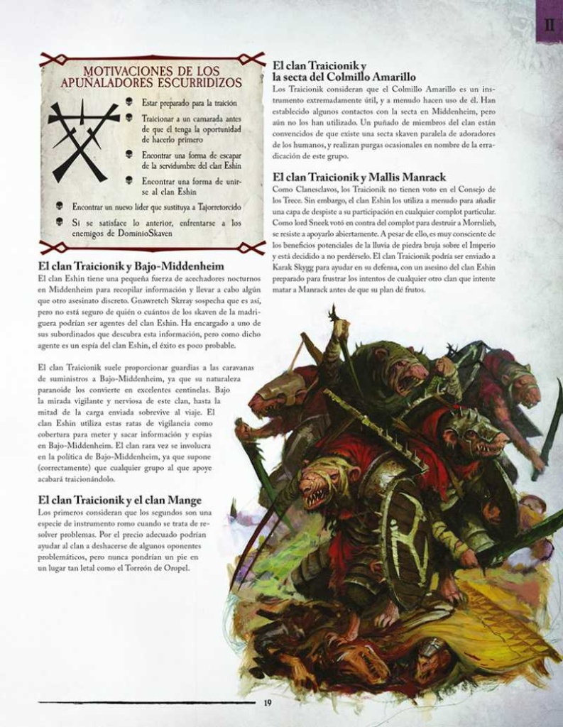 LA RATA CORNUDA - COMPENDIO - WARHAMMER FANTASY ROL | Arte9