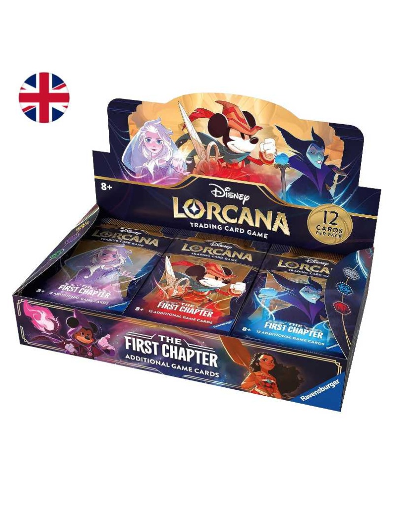 CAJA - FIRST CHAPTER - DISNEY LORCANA - INGLÉS | Arte9