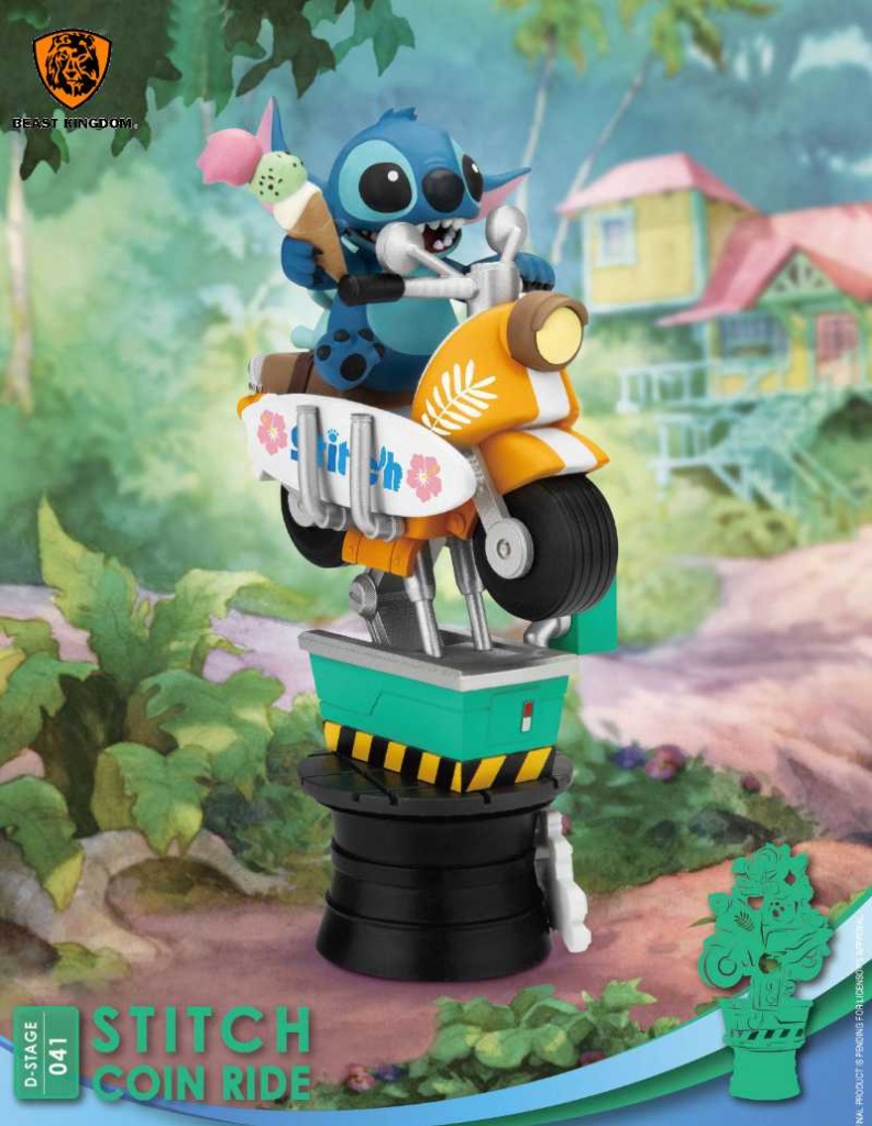 STITCH COIN RIDE - DISNEY DIORAMA - LILO & STITCH | Arte9
