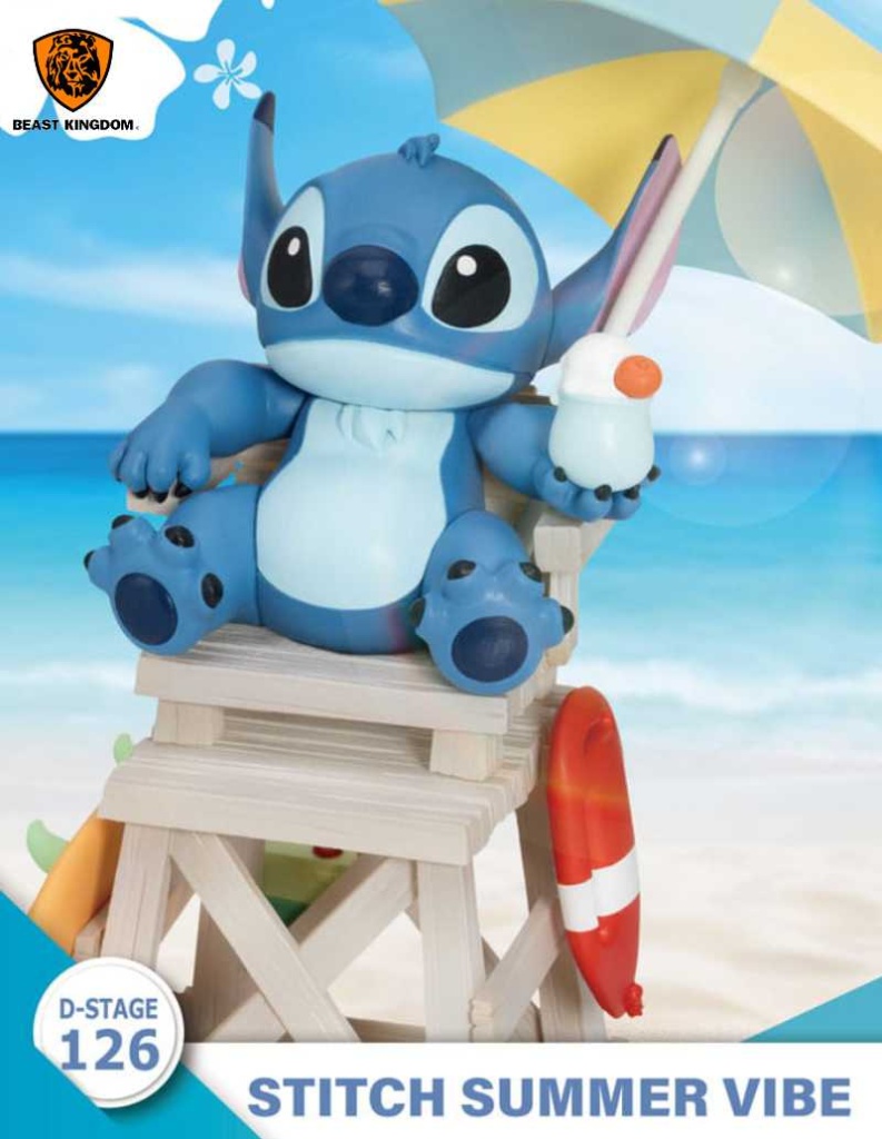 STITCH SUMMER VIBE - DISNEY DIORAMA - LILO & STITCH | Arte9