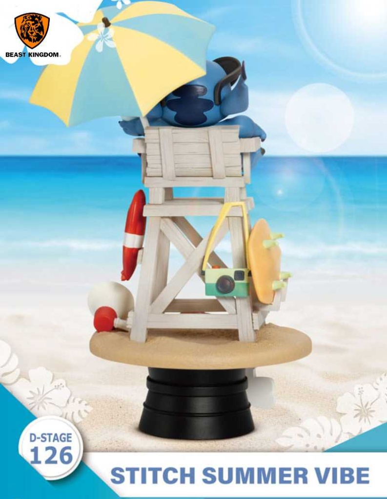 STITCH SUMMER VIBE - DISNEY DIORAMA - LILO & STITCH | Arte9