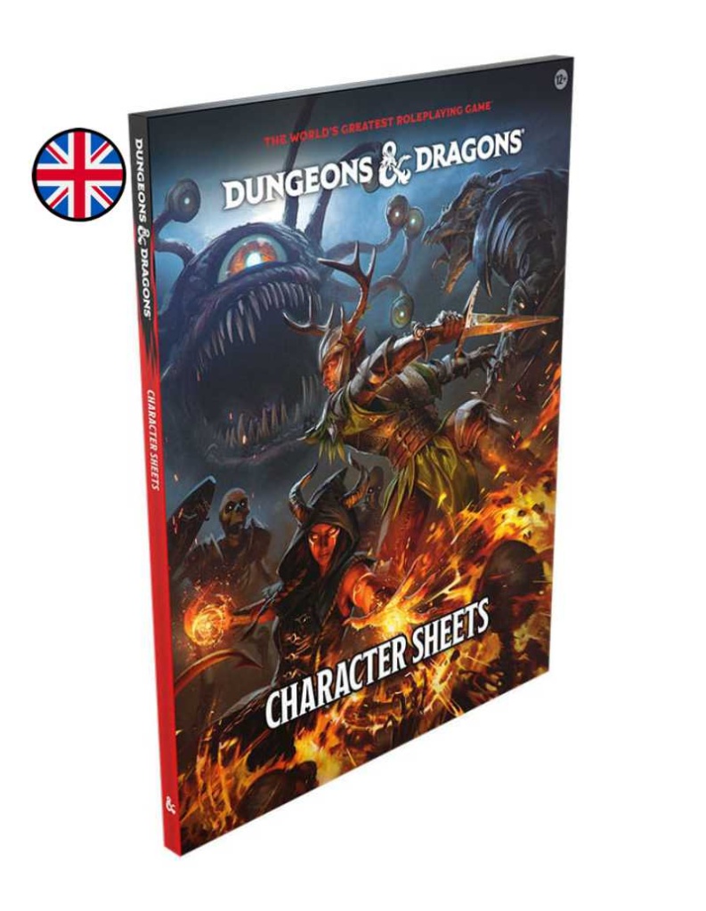 CHARACTER SHEETS - DUNGEONS & DRAGONS | Arte9