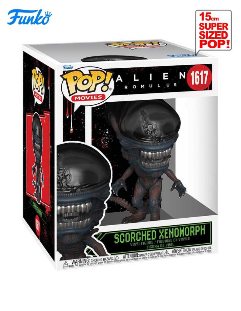 SCORCHED XENOMORPH - ALIEN: ROMULUS - FUNKO POP! MOVIES | Arte9