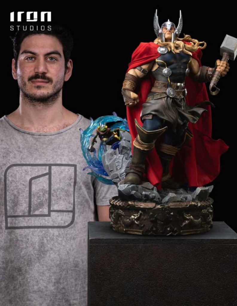 THOR UNLEASHED - ESTATUA - IRON STUDIOS | Arte9