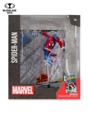 SPIDER-MAN & SCENE - THE AMAZING SPIDER-MAN #302 - ESTATUA - MCFARLANE ...