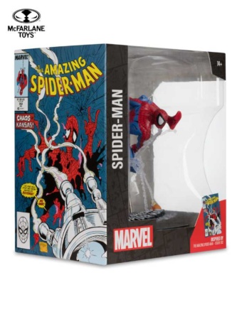 SPIDER-MAN & SCENE - THE AMAZING SPIDER-MAN #302 - ESTATUA - MCFARLANE ...
