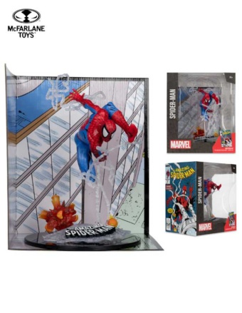 SPIDER-MAN & SCENE - THE AMAZING SPIDER-MAN #302 - ESTATUA - MCFARLANE ...