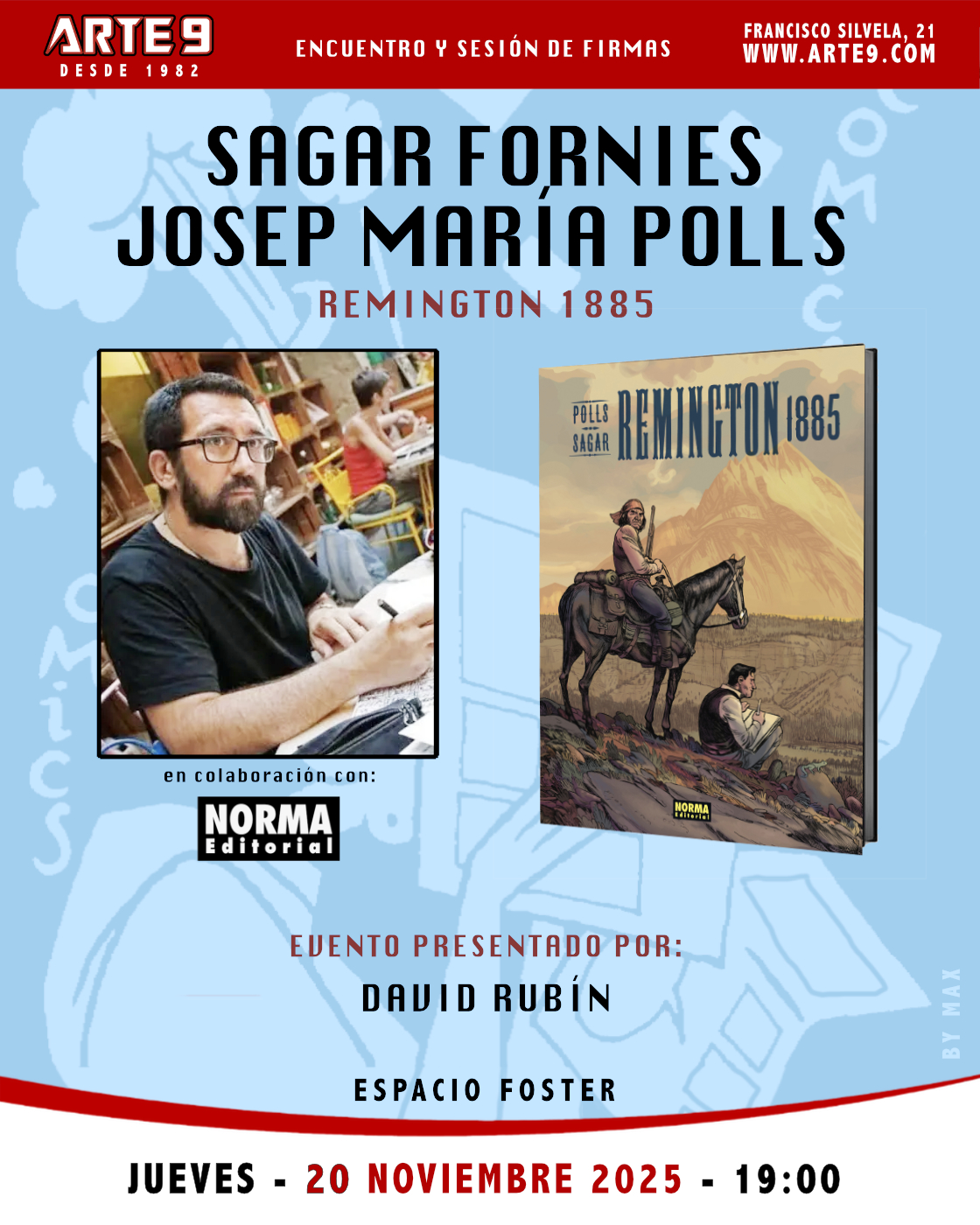 SAGAR FORNIES Y JOSEP MARÍA POLLS EN ARTE 9 | Arte9